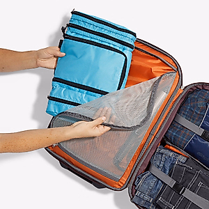 ebags Mother Lode Rolling Travel Backpack (Brushed Indigo)