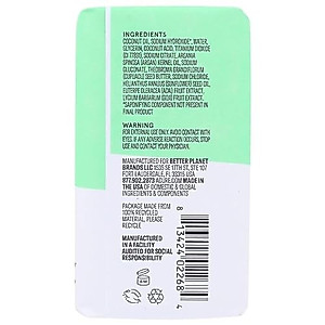 Acure Coconut & Argan Shampoo Bar, 100% Vegan, Performance Driven Body & Hair Care, All-In-One shower Solution, Palm Oil Free, 5 Oz