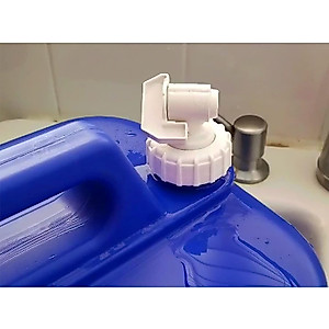 5-Gallon Water Jug Spigot, Compatible with Coleman 5 Gallon Water Carrier Model, Water Carrier Jug Replacement Faucet Assy, Universal Water Spout for 5-Gallon Jug. Sealed and Durable Water Jug Spout.