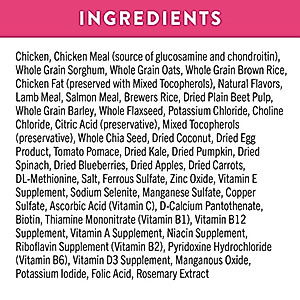 NUTRO ULTRA Adult Small Breed High Protein Natural Dry Dog Food with a Trio of Proteins from Chicken, Lamb and Salmon, 4 lb. Bag