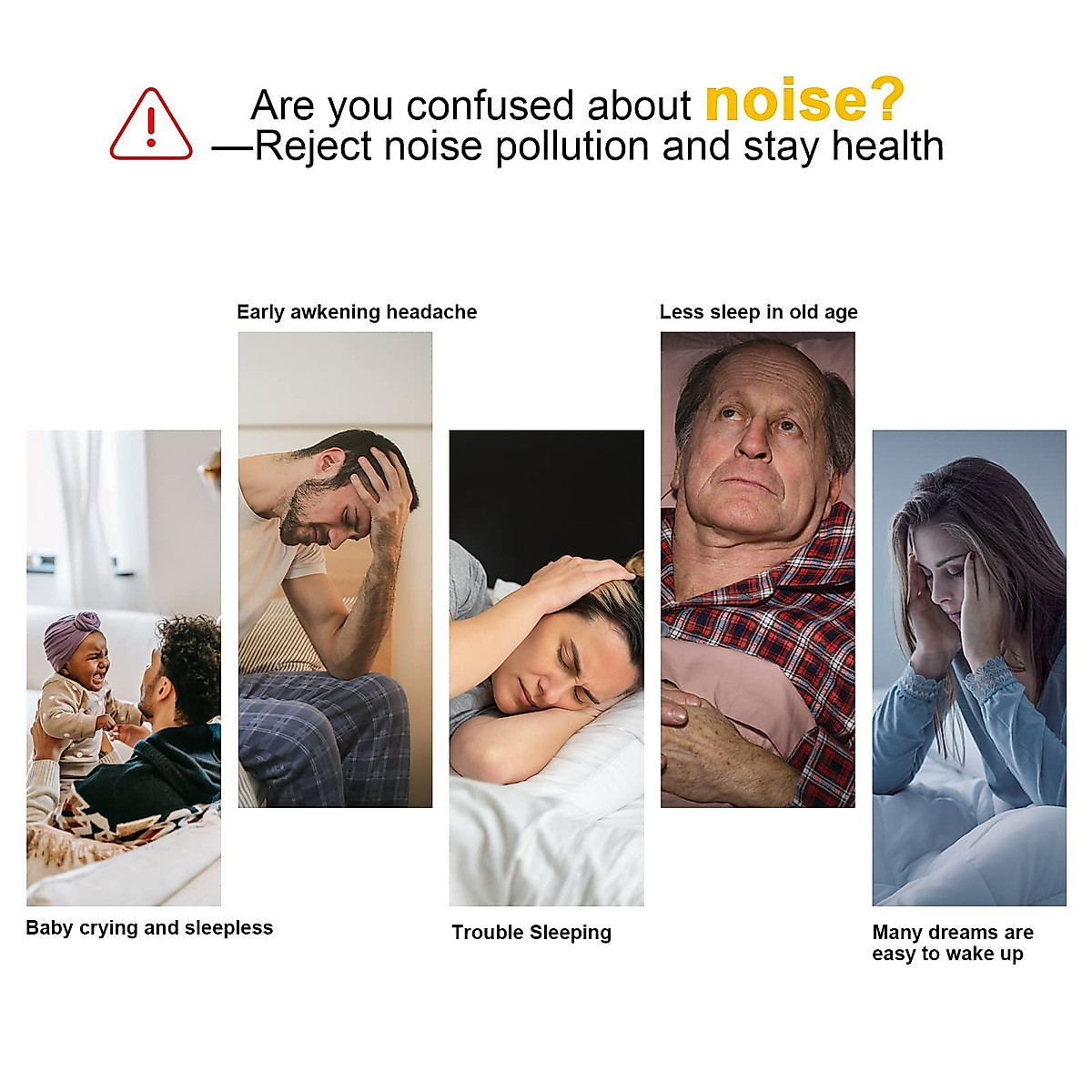 Portable Sound Machine, Wlitqukk 50 Hours Long Lasting White Noise Machine for Sleeping Baby & Adults, USB Rechargeable Sleep Therapy with 9 Soothing Sounds for Home, Travel and Office