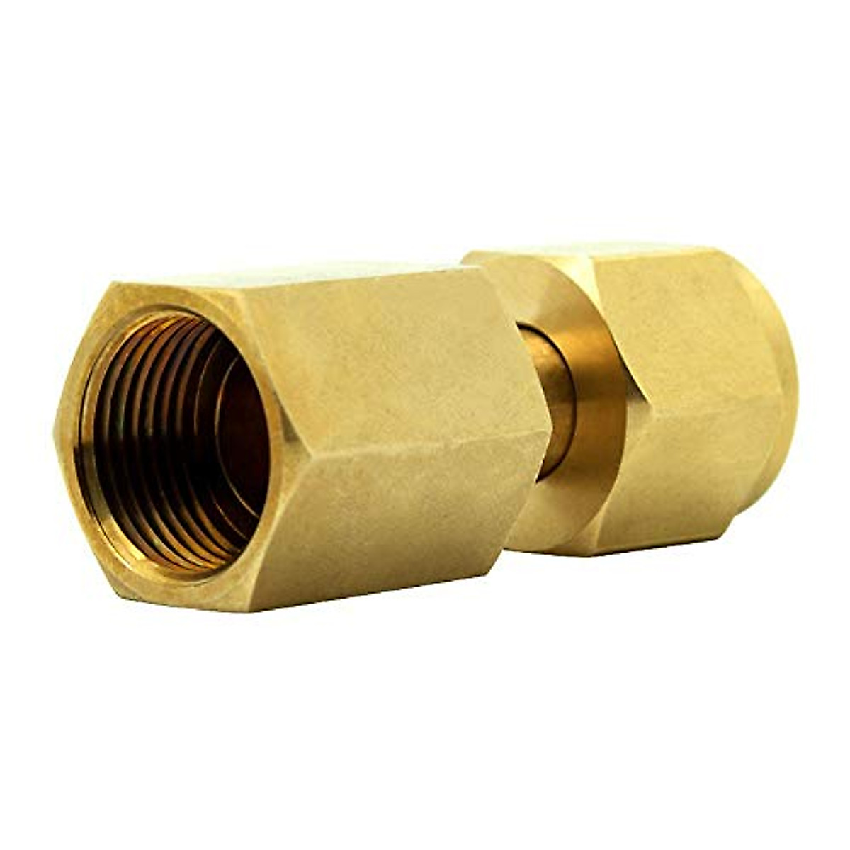 Gurlleu Universal CGA580 to CGA320 CO2 Cylinder Inlet Adapter Carbon Dioxide Tank to Argon Flowmeter Regulator Fittings (Female Thread)