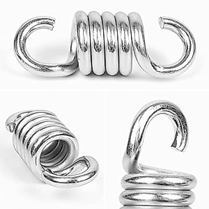 Heavy Duty Spring for Hammock Swing Chair Hanging Porch Suspension Hook,880lbs Weight Capacity