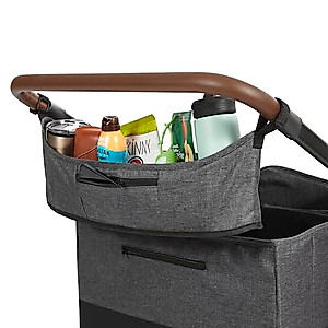 Radio Flyer Voya Stroller Wagon, 4 Seater Wagon Stroller for Kids with Low Sides, Baby Stroller Wagon, Quad Stroller