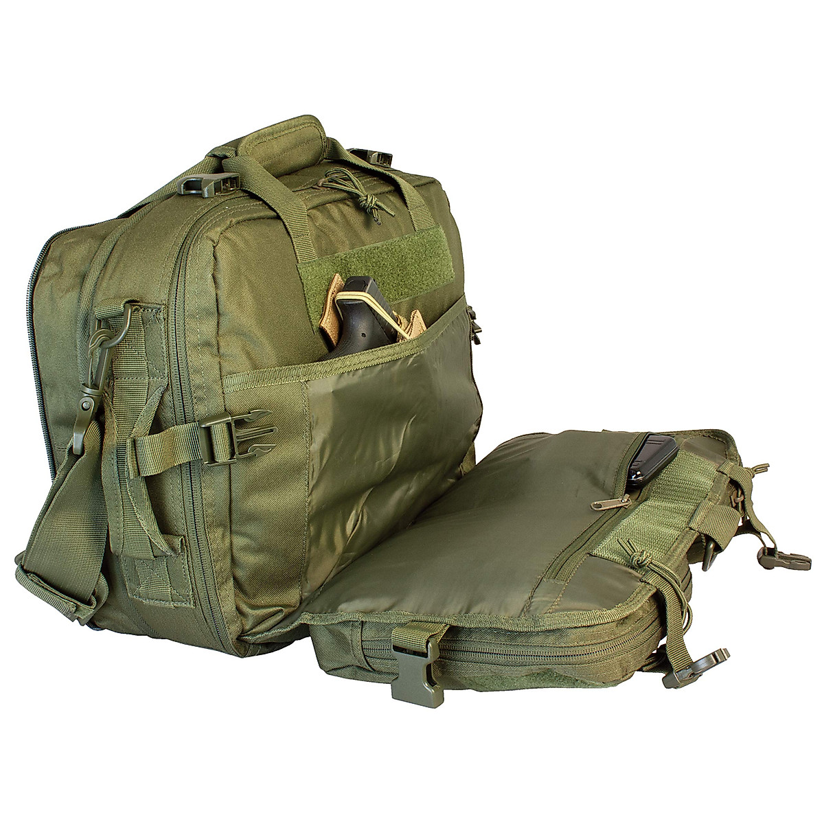 Red Rock Outdoor Gear Navigator Laptop Bag (Olive Drab)