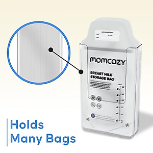 Organizer Pro Max Original Organizer for Empty Breast Milk Storage Bags - External Refrigerator Container with Strong Magnets - Versatile for Additional Uses