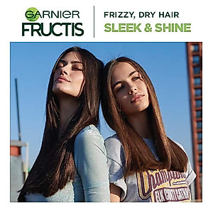 Garnier Fructis Sleek and Shine Shampoo for Frizzy Hair, 12.5 Ounce