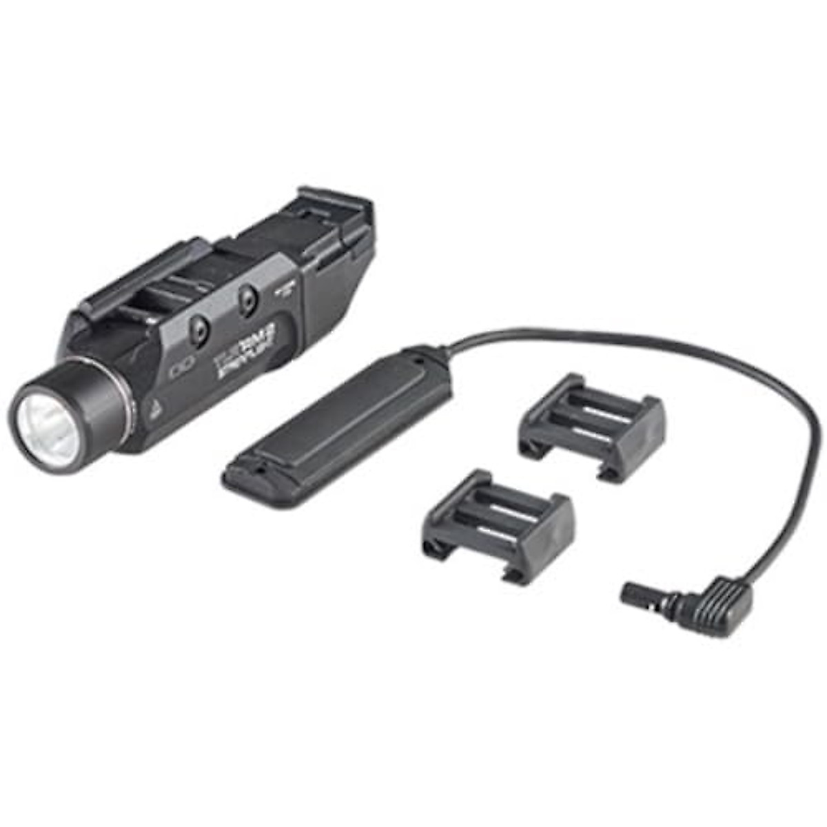 Streamlight 69450 TLR RM 2 Compact, Portable Rail-Mounted LED Tactical Lighting System with Tail Loc, Remote Switch, and 2 Lithium Batteries, Black
