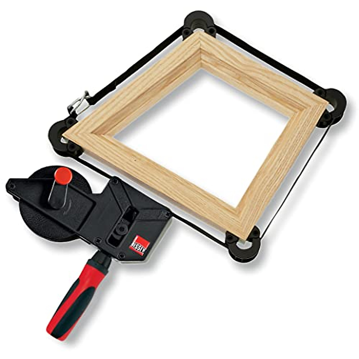 BESSEY VAS-23+2K, 23 ft Variable Angle Strap Clamp with 4 Clips