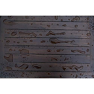 DecoTeak Eleganto Classic Shower Bench 30" Long Natural Teak Wood Armless Shower Stool with Shelf Open Back Wood Shower Bench in Woodland Brown Finish