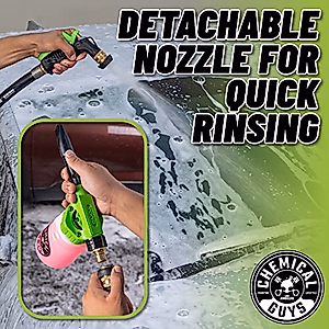 Chemical Guys ACC_326 – Torq Foam Blaster 6 Foam Wash Gun – The Ultimate Car Wash Foamer that Connects to Any Garden Hose
