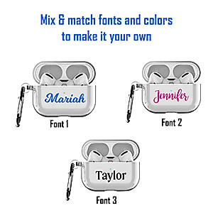 MARBLEFY Customized AirPods Pro case with Keychain