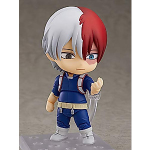 Good Smile My Hero Academia: Shoto Todoroki (Hero's Edition) Nendoroid Action Figure, Multicolor