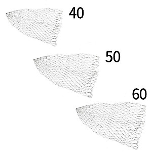 Carp Fishing Net Mesh Landing Net Fly Fishing Replacement Dia 40/50/60cm (60)