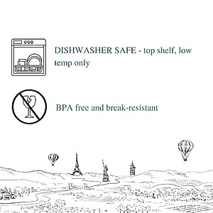 Juliska Isabella Acrylic Stemless Glass