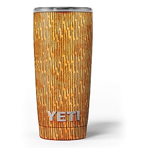 Design Skinz The Watercolor Grunge Surface Under a Microscope - Skin Decal Vinyl Wrap Kit Compatible with The Yeti Rambler Cooler Tumbler Cups