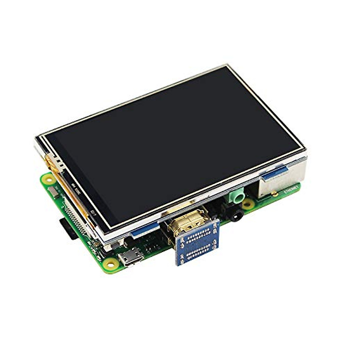 DIGISHUO 3.5 Inch HDMI LCD Screen for Raspberry Pi 4B 3B 2B | Display 480x320 Screen | with Dedicated Transparent Case |HDMI| Pen | Disc