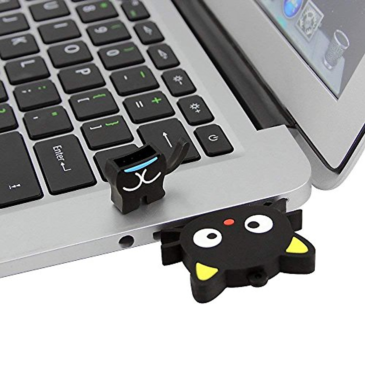 Cute and Novelty Animal Series Standing Cat Shape Design 32GB USB 2.0 Flash Drive Pen Drive Memory Stick Cartoon Thumb Drive Lovely Jump Drive Data Storage U Disk Gift