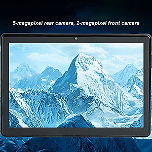 Diyeeni 10.1in Tablet, 4G Phone Call with Dual Sim Card Slot, 4G RAM 64G ROM for Android9.0 Kids Tablet, 5000mAh Battery, 5MP Rear Camera, WiFi Tablet, 1280x800 Resolution