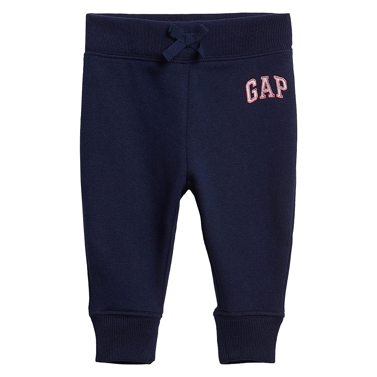 GAP Baby Girls Logo Pull-on Joggers Sweatpants, Elysian Blue, 12-18 Months US
