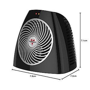 Vornado VH202 Personal Space Heater, Black