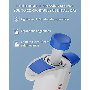 Adjustable Pipettes 20-200μl, Single Channel Pipette Lab Micropipettes Variable Volume, Four E's Scientific