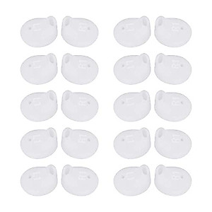 20 Pieces Silicon Replacement Earbuds Tips Cover Ear Gels Buds for Samsung Galaxy Note 5te 7/S7/S6/S6 Edge Earbuds