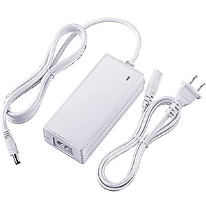 Power Adapter Compatible with Cricut Maker and Cricut Explore Air 2 Cutting Machine, 18V 3A AC Power Replacement Cord Compatible with Cricut, Charger Power Supply Wall Plug Cord Replacement (White)