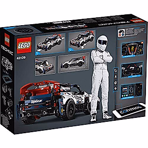 LEGO 42109 Technic Control+ App-Controlled Top Gear Rally Car Model Building Set, RC Racing Car Toy for 9 years and up