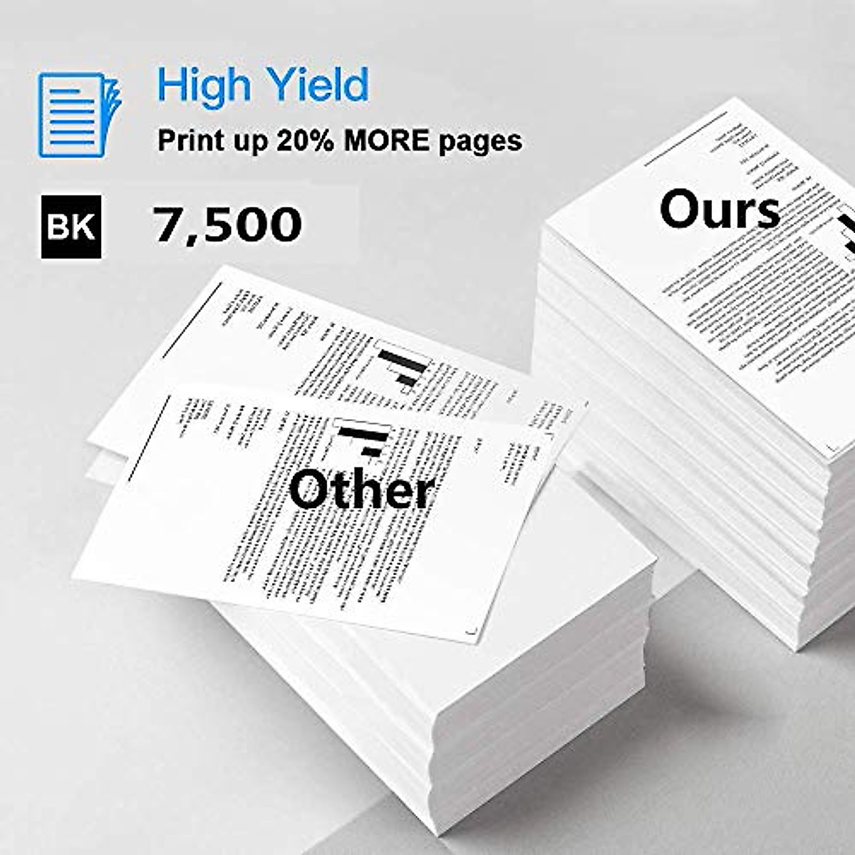 2-Pack Compatible High Capacity FS-1350DN Printer Toner Cartridge Replacement for Kyocera ECOSYS TK132 (TK-132) Printer Cartridge (Black)