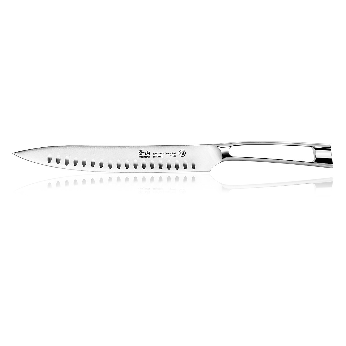 Cangshan N1 Series German Steel Forged Carving Knife, 9-Inch Blade
