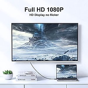 DisplayPort to DVI Cable 6ft 2 Pack, FEMORO DP Display Port to DVI D Adapter Cord Braided for Monitor Laptop Computer Desktop