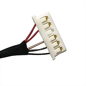 GinTai DC Jack Cable KD4T9 0KD4T9 DC30100UD00 DC30100UH00 for Dell Inspiron 15 5000 5551 5552 5555 5566 5557 5558 5559 P51F/14 5458 5459 5455 5452 P64G/ Vostro 3458 3558 3559 P65G 3559 17 5755 5758
