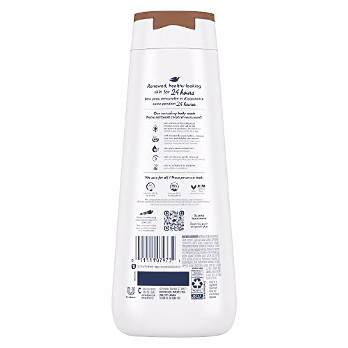 Dove Body Wash Restoring Coconut & Cocoa Butter for Renewed, Healthy-Looking Skin Gentle Skin Cleanser That Effectively Washes Away Bacteria While Nourishing Your Skin 20 oz