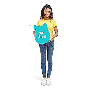 Squishmallows Original 14in Sybil The Green Bee with Flower Crown – Official Jazwares Easter Plush (Large)