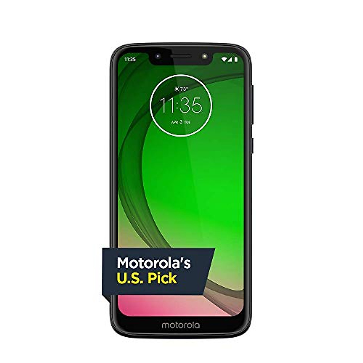 Moto G7 Play 32GB Android Smartphone GSM Unlocked for AT&T / T-Mobile and all GSM carriers - Deep Indigo (Blue) (Renewed)