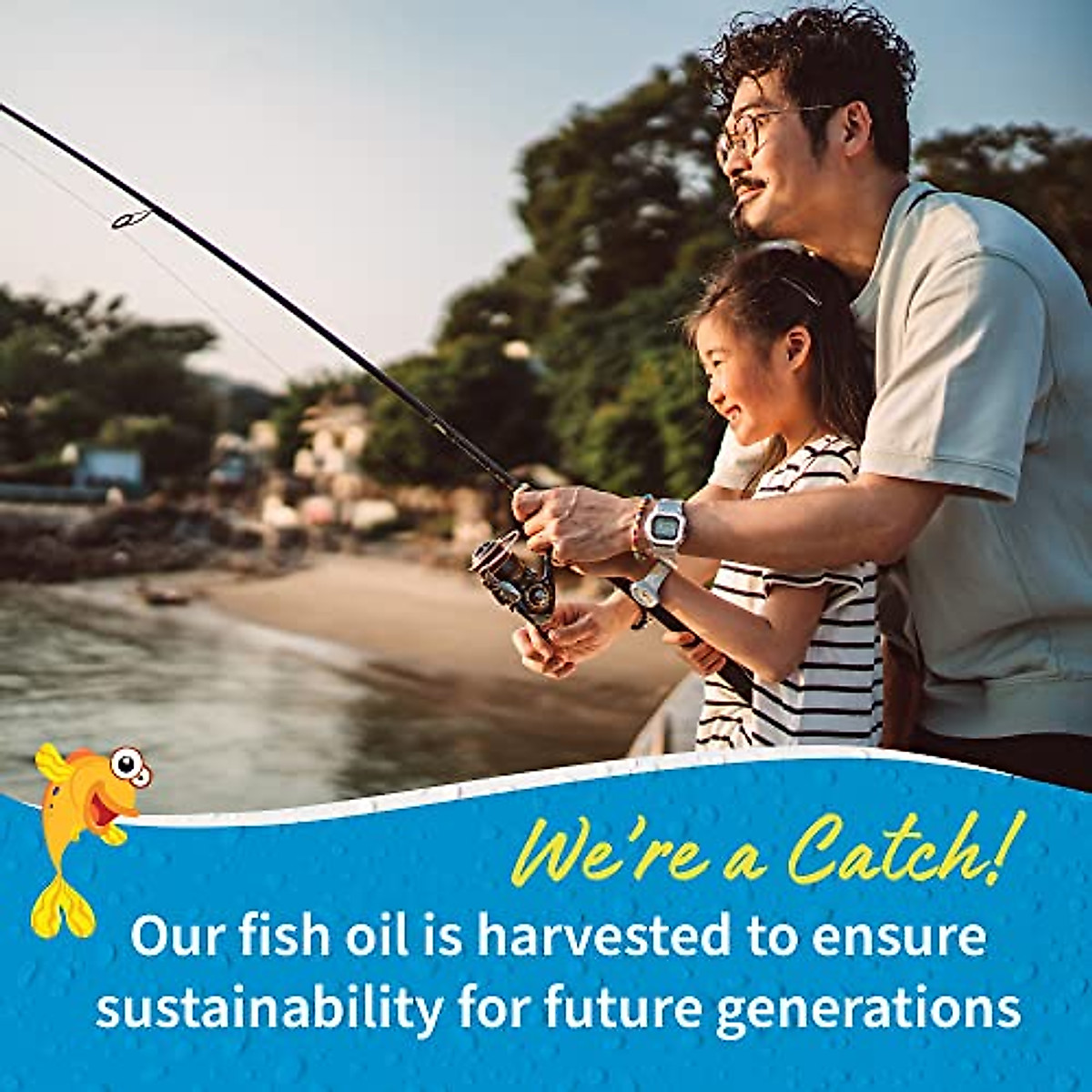 Garden of Life Oceans DHA Supplement for Kids with 250mg of Omega 3s, EPA, Vitamin D3 & A Pure Cod Liver Fish Oil Chewable for Brain, Heart & Immune Health - Berry Lime, Sugar Free, 30 Servings