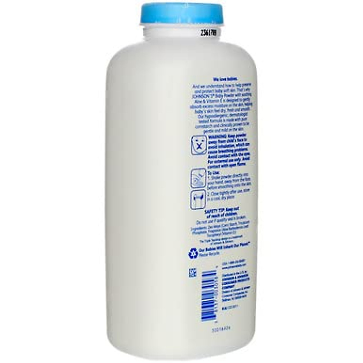 Johnsons Baby Powder Aloe Vitamin E,15 Oz (4 Pack)