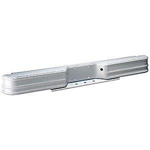 Fey 20002 DiamondStep Universal Silver Replacement Rear Bumper (Requires Fey vehicle specific mounting kit sold separately)