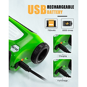 BIJIA Golf Rangefinder with Slope Switch-700Yards 6X Laser Range Finder with Slope On/Off Switch Rechargeable High Precision Flaglock/Scan/Slope/Angle/Speed/Vibration for Golfing/Tournament Legal