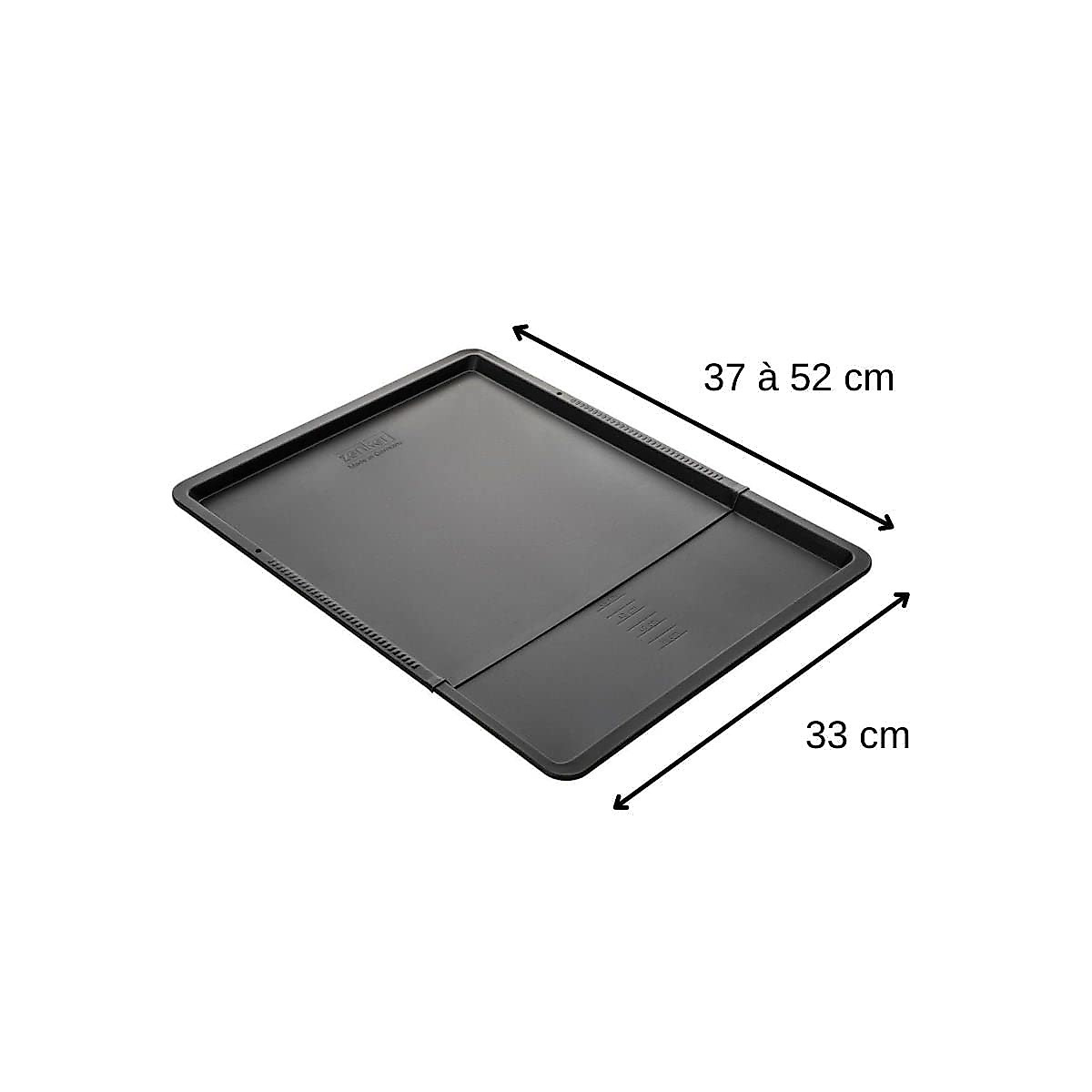 Zenker Expandable Cookie Pan, Nonstick, 14-1/2-Inch to 20-1/2-Inch