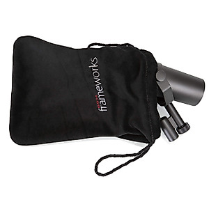 Gator Frameworks Soft Velvet Carry Bag for Studio Microphones Protects from Dust, Dirt, Scratches (GFW-MICPOUCH)