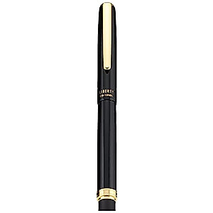 オート Auto CB-10NBL-BK Rollerball Pen, Liberty, Black