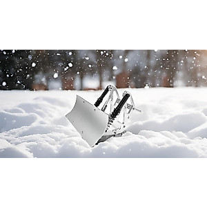 RCLIONS RC Model Car Snowplow Snow Shovel Remote Control for Axial SCX10 90046/90047 TRX4 D90 Redcat gen8 1/10th RC Crawler Car