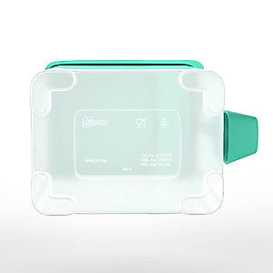 Buddeez All Purpose Food Storage Scoop Flour Container, Large, Aqua