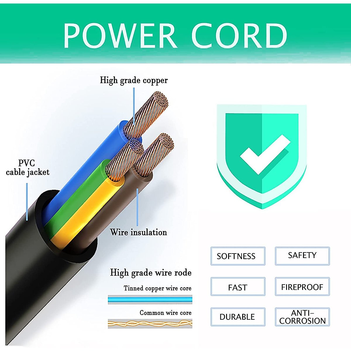 CJP-Geek AC Adapter Compatible with Yamaha PSR-73 PSR-75 PSR-78 PSR-6 PSR-31 PSR-28 PSR-280 PSR-273 Portable Grand Keyboard Power Cord Supply