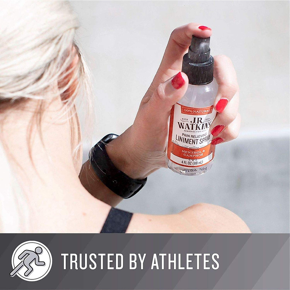 J.R. Watkins Liniment Spray – Original Pain Relieving Misting Spray – Soothes Arthritis Aches & Pains – Fast Acting Muscle Reliever, 4 fl oz (6 Pack)