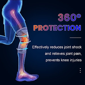 RESLTALY Compression Knee Sleeves 2Pc,Knee Brace Support Men&Women Patella Gel Pad Side Spring Stabilizer,For Pain Relief ACL MCL Arthritis Meniscus and Basketball Weightlifting Running Workout Gym. (GRAY, Small)