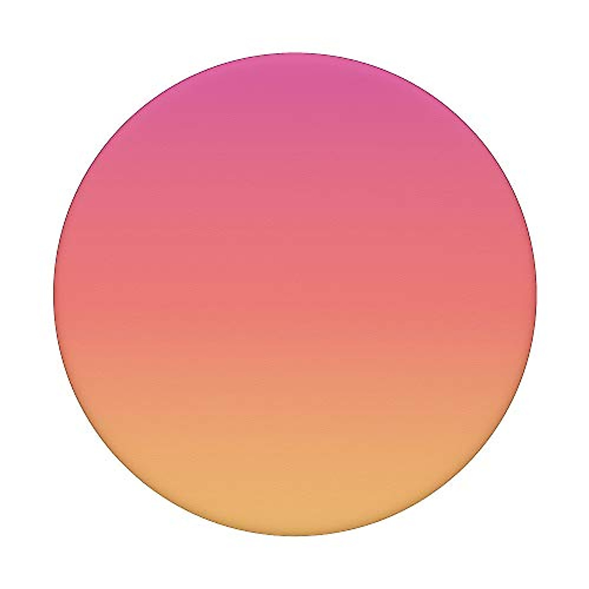 Simple Solid Color Chic Coral Pink Sunset Ombre Design PopSockets Swappable PopGrip