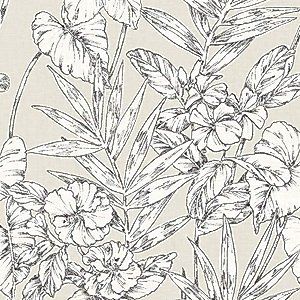 NuWallpaper NUS3145 Grey Cayman Peel & Stick Wallpaper, Neutral